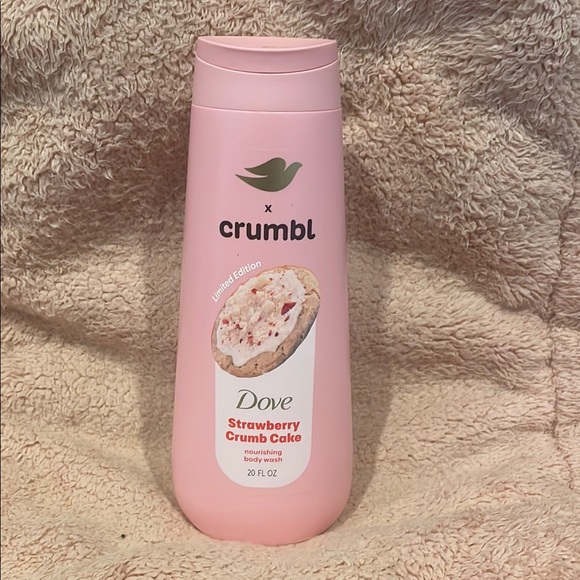 Dove | Bath & Body | Dove X Crumbl Strawberry Crumb Cake Body Wash ...